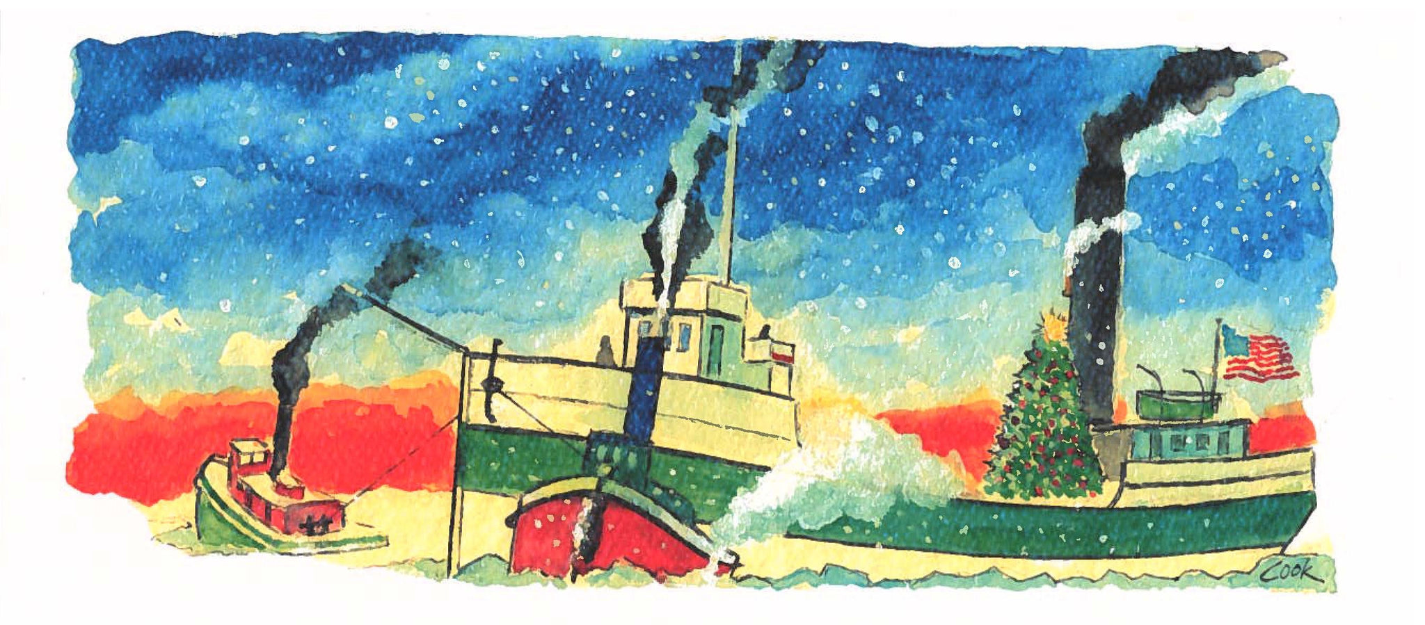 Alexander Cook Holiday Cards – National Museum of the Great Lakes
