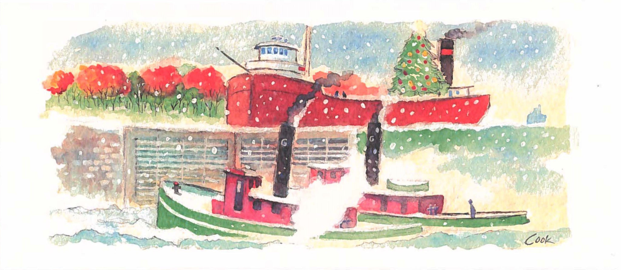 Alexander Cook Holiday Cards – National Museum of the Great Lakes