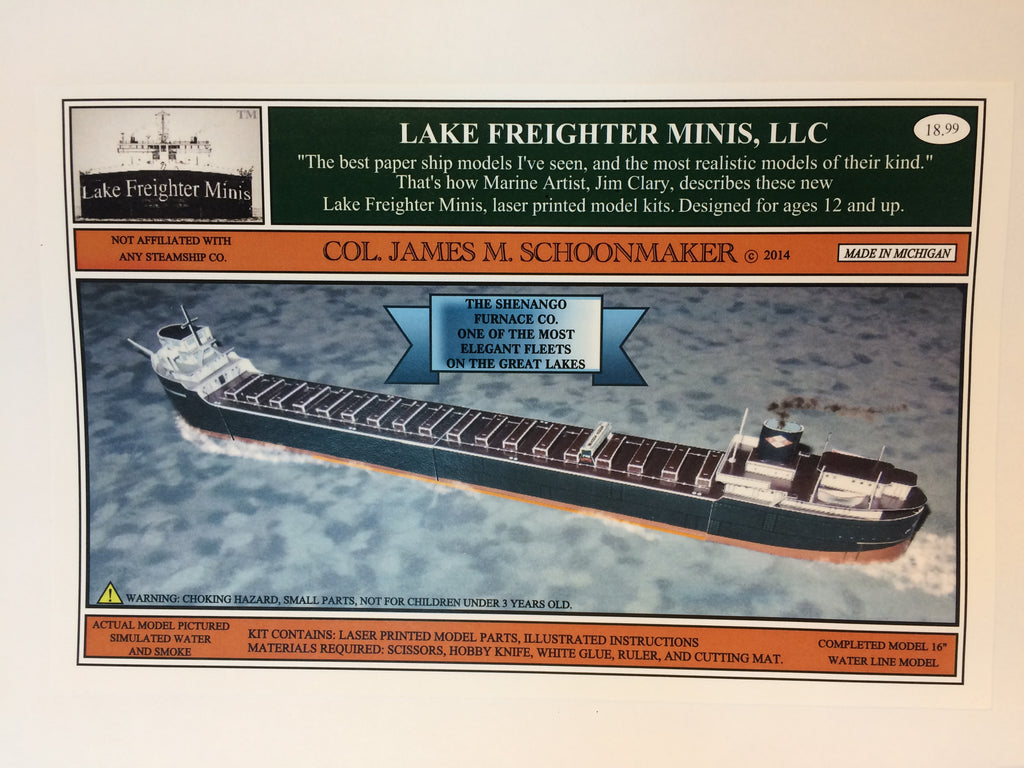 Lake Freighter Mini Kits – National Museum of the Great Lakes