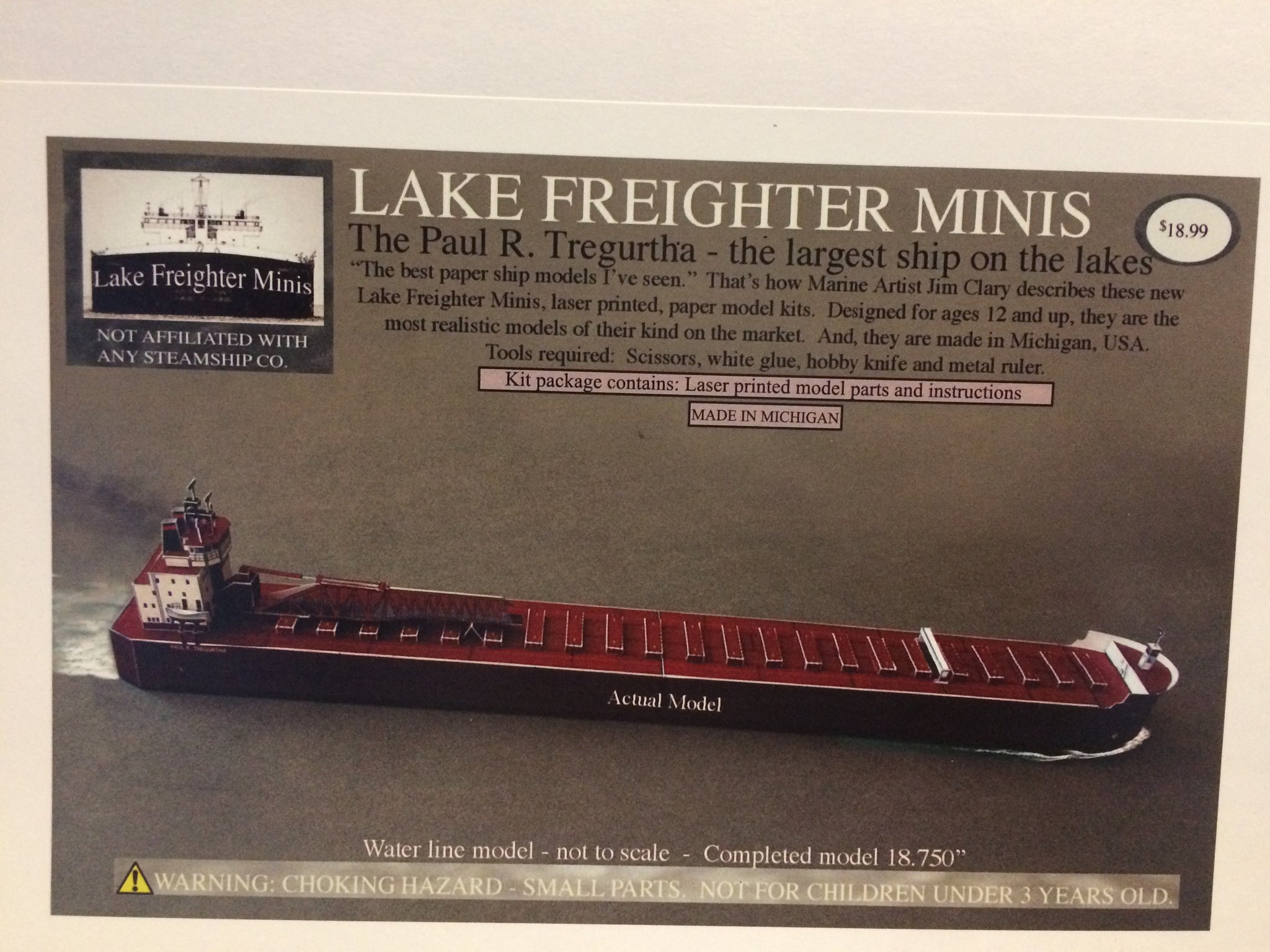Lake Freighter Mini Kits – National Museum of the Great Lakes