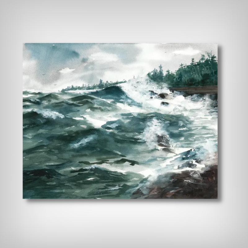 Drew Deming Watercolor Art Prints – National Museum of the Great Lakes